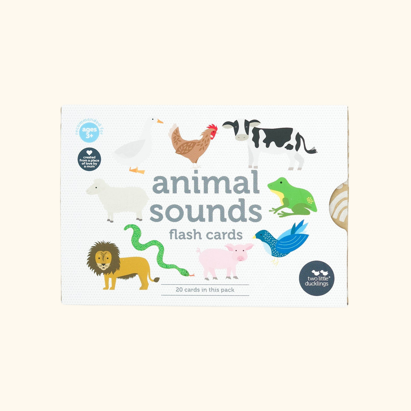 Animal Sounds Flash Cards - Educational Toys For Children – Arch & Ted